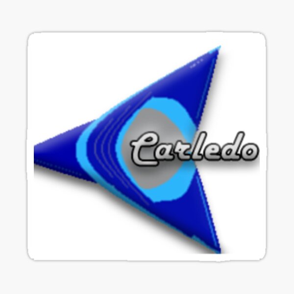 "Carledo Logo by MysteryGuy" Sticker for Sale by Carledo | Redbubble
