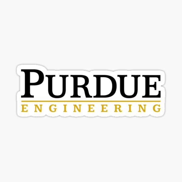 "Purdue Engineering T-Shirt" Sticker for Sale by SinaRichter | Redbubble