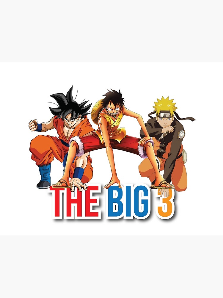 "THE BIG 3" Poster for Sale by Animecart | Redbubble