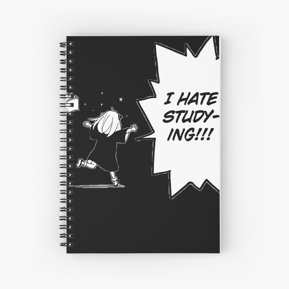 "Spy x familyyy Spy x family Spy x family" Spiral Notebook by ...
