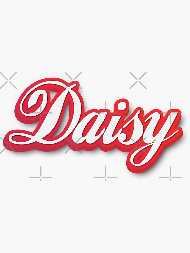 "Pet name: Daisy - Pets" Sticker for Sale by cartoon | Redbubble