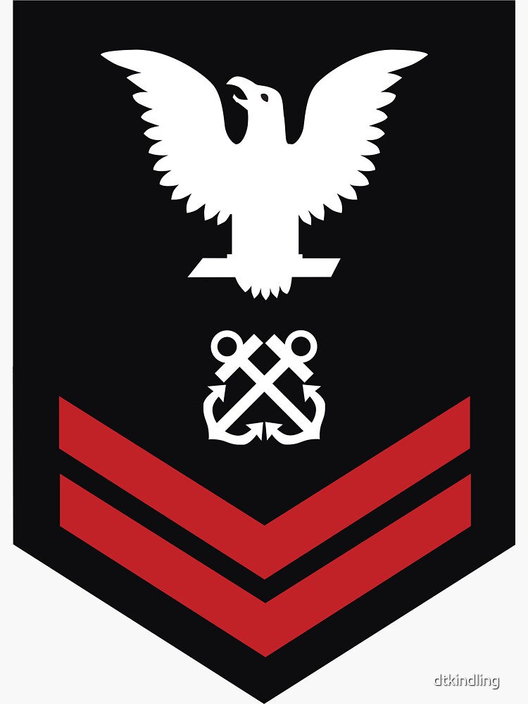 "BM2 Boatswain's Mate Second Class" Sticker for Sale by dtkindling ...