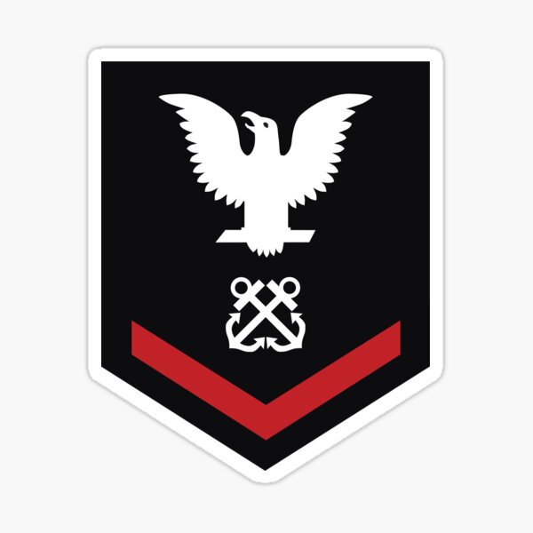 "BM3 Boatswain's Mate Third Class" Sticker by dtkindling | Redbubble