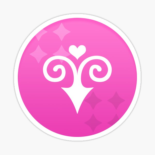 Pegatina «Obedecer el símbolo del pecado de la lujuria» de 3BeatDesigns ...