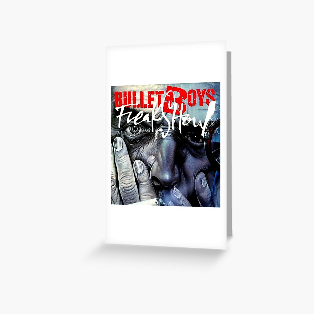 "band bulletboys best selling album art band hard rock" Greeting Card ...