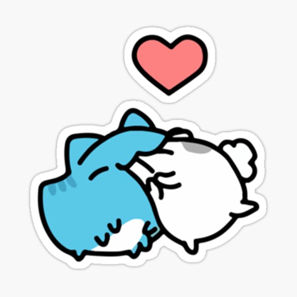 "bugcat capoo cat" Sticker for Sale by Bananastorer | Redbubble