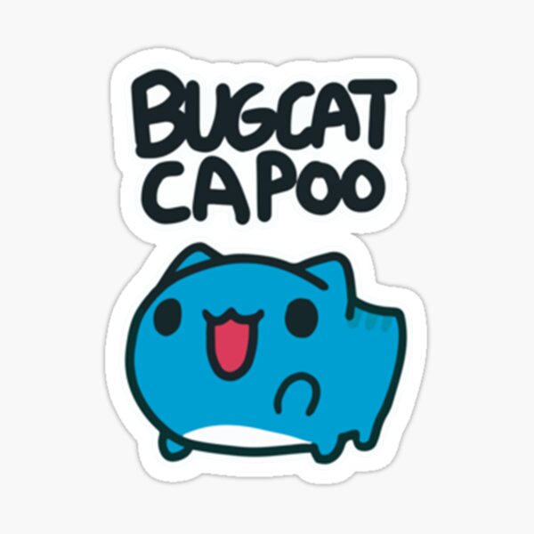 "Bugcat Capoo " Sticker for Sale by Bananastorer | Redbubble