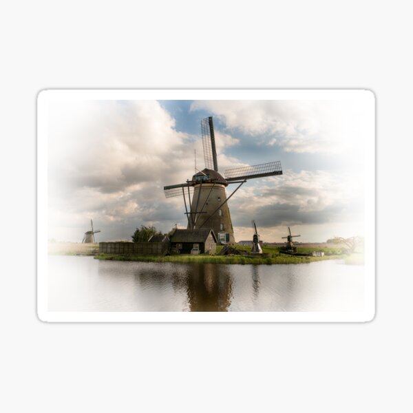"windmill" Sticker for Sale by Nicole W. | Redbubble