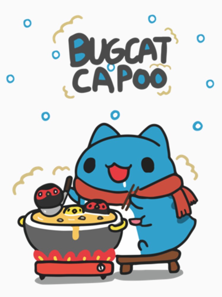 "Bugcat Capoo " T-shirt for Sale by Bananastorer | Redbubble | bugcat ...