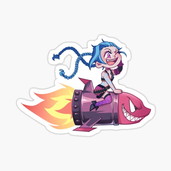 "Jinx Sticker" Sticker by S2sou | Redbubble