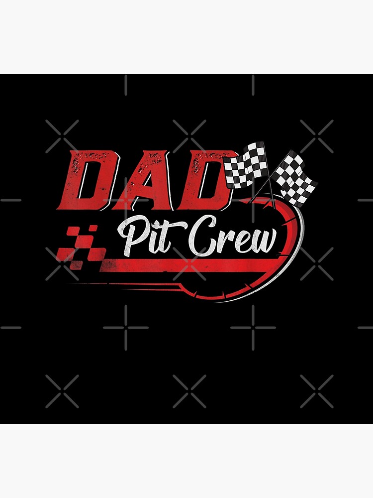 "Mens Dad Pit Crew Shirt Race Car Birthday Party Racing Family T-Shirt ...