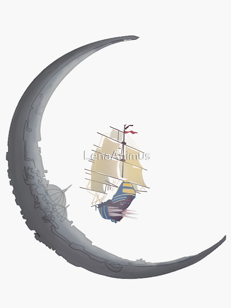 "Treasure Planet; montressor" Sticker for Sale by LenaAnimus | Redbubble