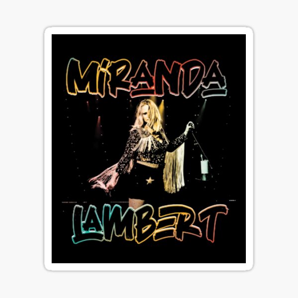 "Miranda" Sticker for Sale by BennyHall35 | Redbubble
