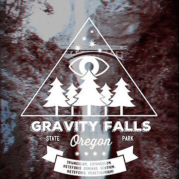 "Visit Gravity Falls, Oregon!" Poster for Sale by Emily Collins | Redbubble