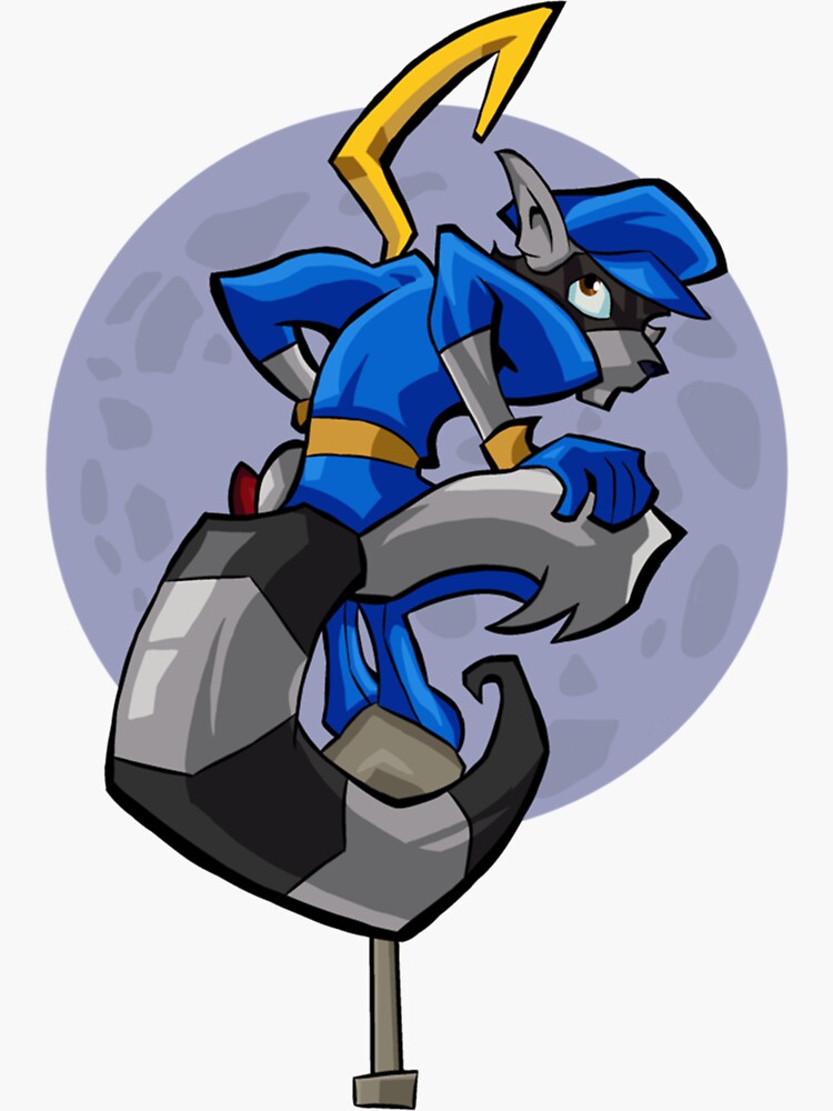 "Sly Cooper 2 " Sticker by PeuPena | Redbubble