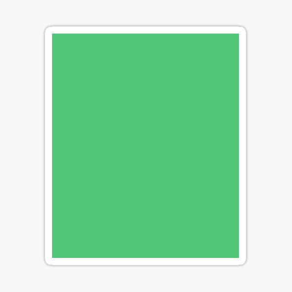 "Emerald Green" Sticker for Sale by ColorEffects | Redbubble