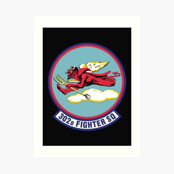 "302d fighter squadron us army ww2" Art Print for Sale by ...