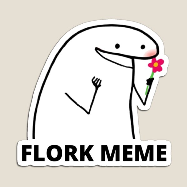 "flork meme " Magnet for Sale by MettaLane | Redbubble