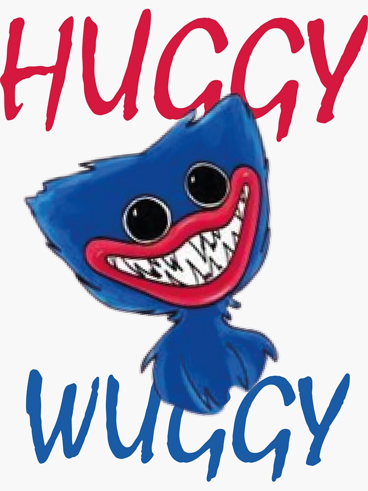 "Huggy wuggy" Sticker by hibaart15 | Redbubble