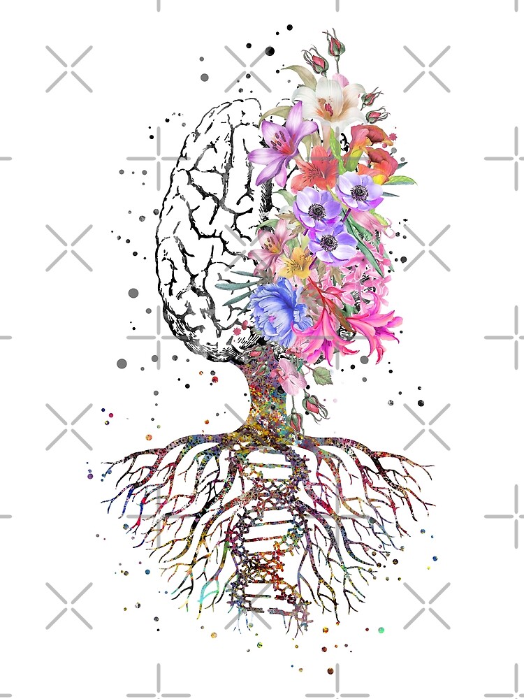 "Brain tree" by Rosaliartbook | Redbubble