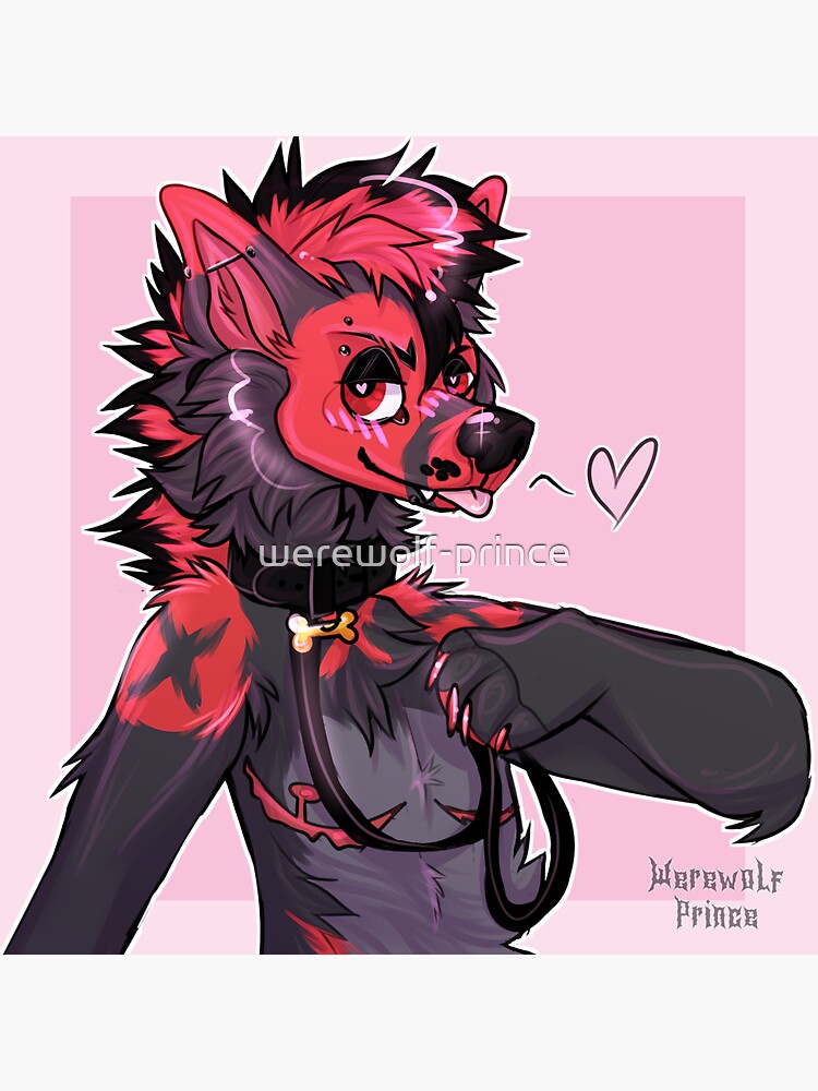"Good Boy" Sticker by werewolf-prince | Redbubble