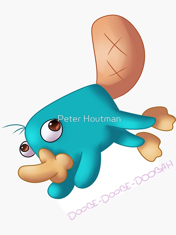 "Phineas and Ferb: Perry The Platypus (MISC)" Sticker for Sale by ...