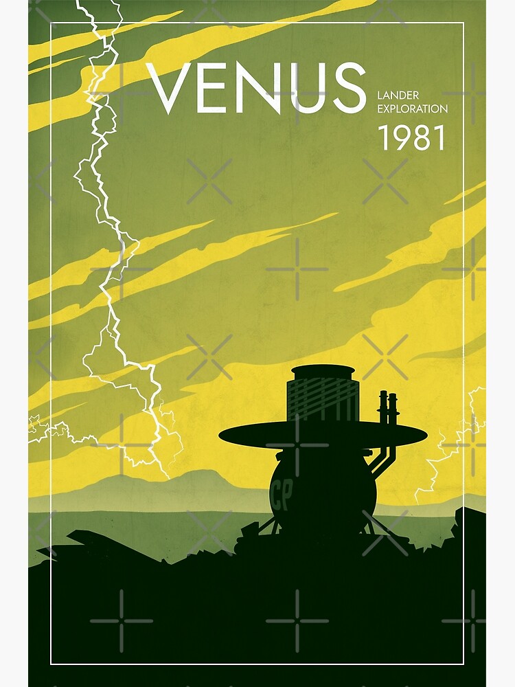 "Venus. Lander Exploration. 1981. Pop" Art Print for Sale by BGALAXY ...