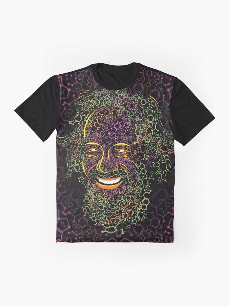 Grafik T-Shirt for Sale mit "Alexander Shulgin MDMA und 2C-B Molecules ...
