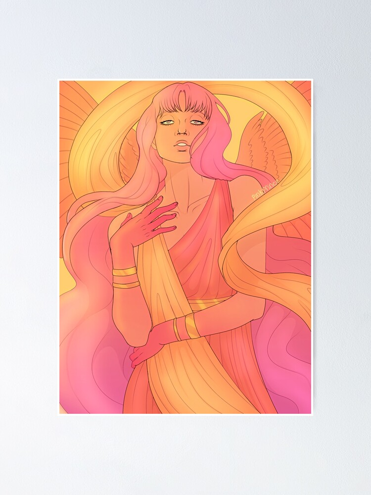 "Eos, Goddess of Dawn" Poster for Sale by Pink-Prince | Redbubble