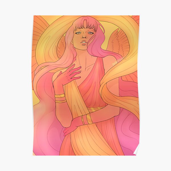 "Eos, Goddess of Dawn" Poster for Sale by Pink-Prince | Redbubble