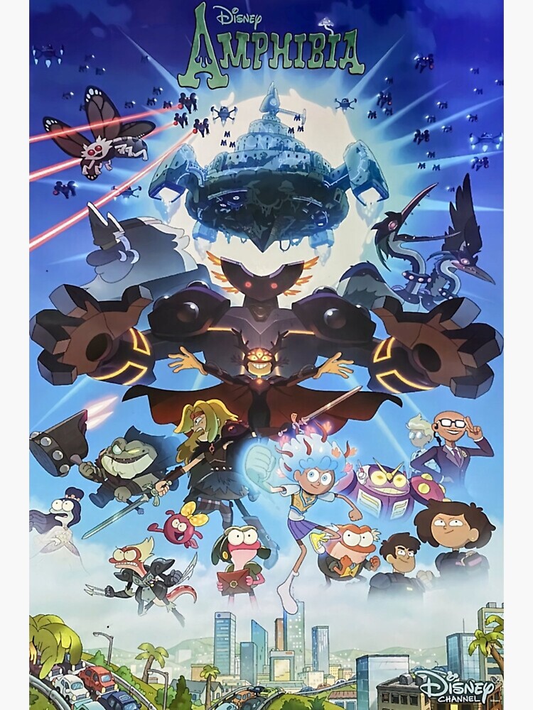 "amphibia season 3 finale poster" Sticker by louisberry354 | Redbubble