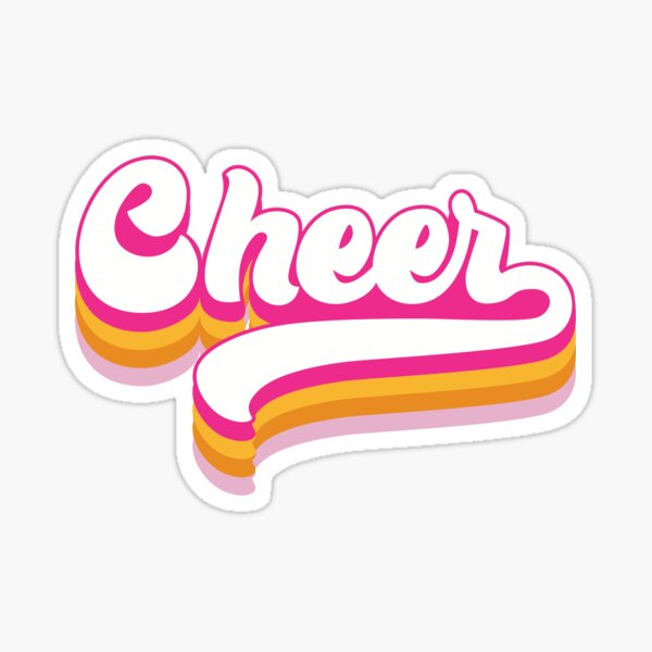 "Cheer" Sticker by AlexBlue007 | Redbubble