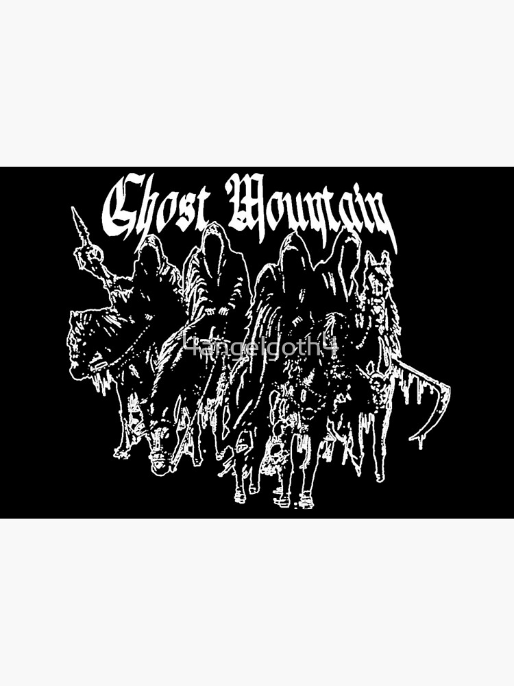 "GHOST MOUNTAIN SEMATARY HAUNTED MOUND TRAP BLACK METAL" Poster for ...