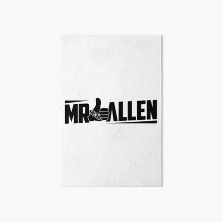 "Mrballen Merch Mr Ballen logo" Art Board Print by ShopyElFilali ...