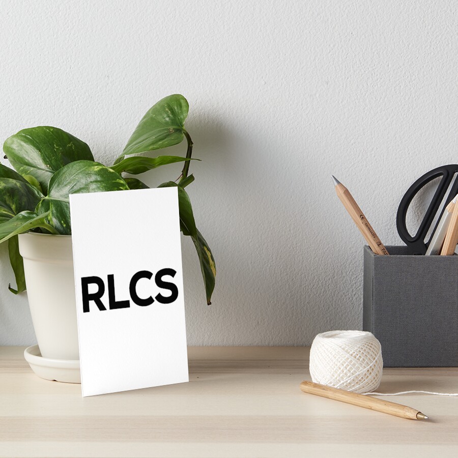 "RLCS Merch Rlcs Logo" Art Board Print for Sale by ShopyElFilali ...