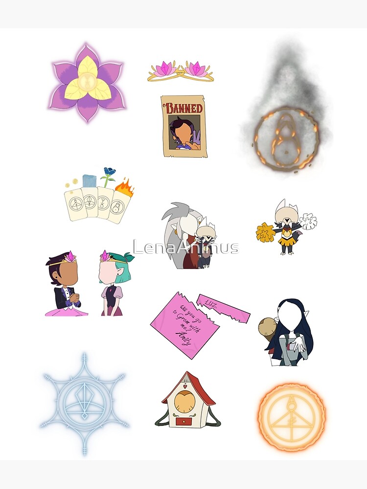 "The owl House Designs" Poster for Sale by LenaAnimus | Redbubble