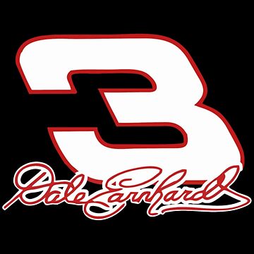 "Dale Earnhardt Sr 3 NASCAR Graphic | Perfect Gift" Sticker for Sale by ...