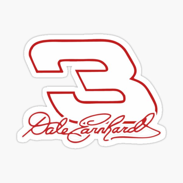 "Dale Earnhardt Sr 3 NASCAR Graphic | Perfect Gift" Sticker for Sale by ...