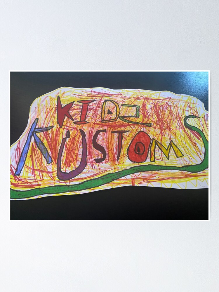"Kidz Kustoms Logo" Poster for Sale by KidzKustoms | Redbubble