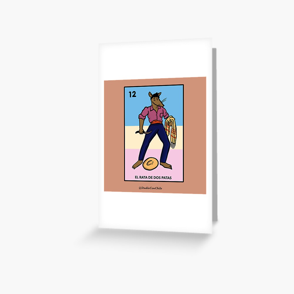 "Rata De Dos Patas - El Valiente" Sticker for Sale by StudioConChile ...