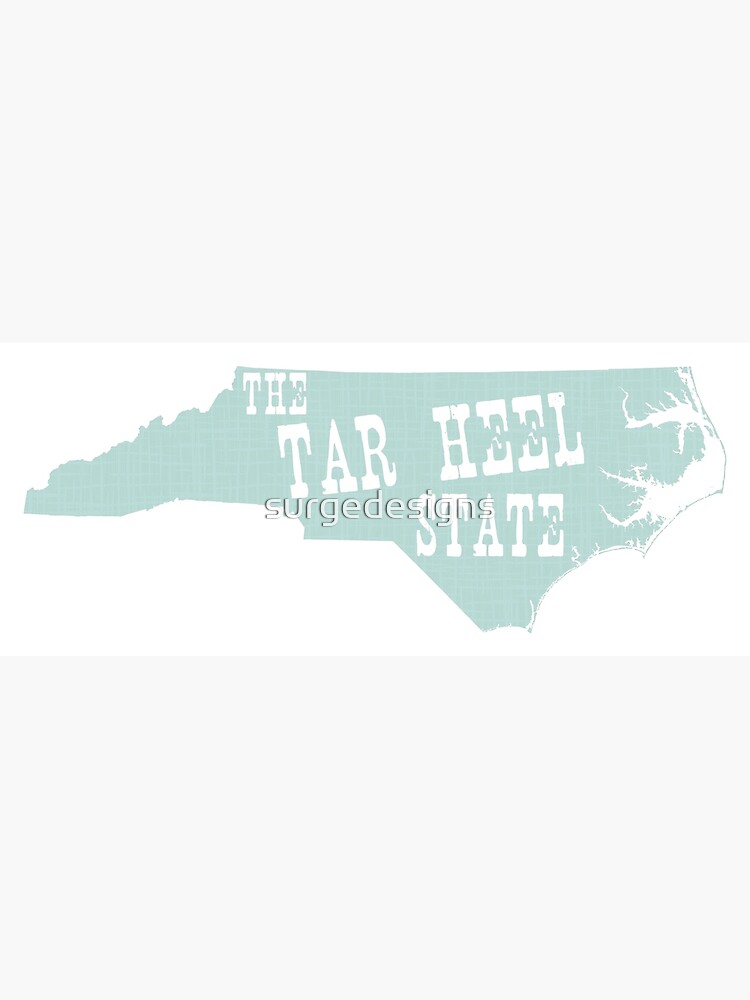 "North Carolina State Motto Slogan" Poster for Sale by surgedesigns ...