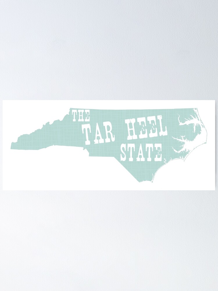 "North Carolina State Motto Slogan" Poster for Sale by surgedesigns ...