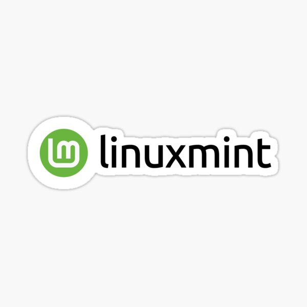 "Linuxmint" Sticker by motivatedGeek | Redbubble