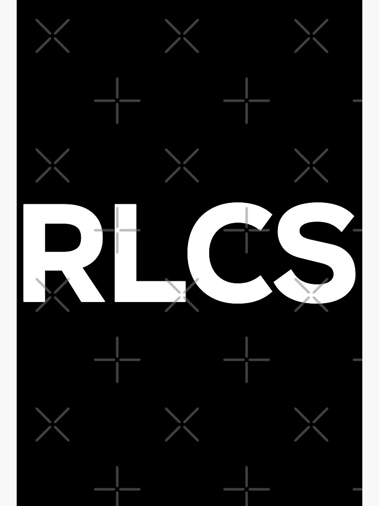 "RLCS Merch Rlcs Logo" Poster for Sale by ShopyElFilali | Redbubble