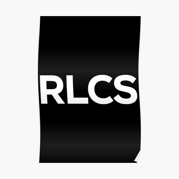 "RLCS Merch Rlcs Logo" Poster for Sale by ShopyElFilali | Redbubble