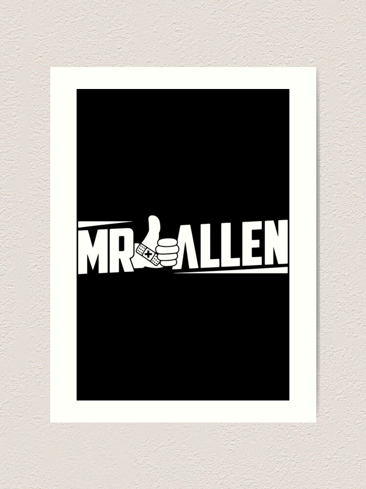 "Mrballen Merch Mr Ballen logo" Art Print for Sale by ShopyElFilali ...