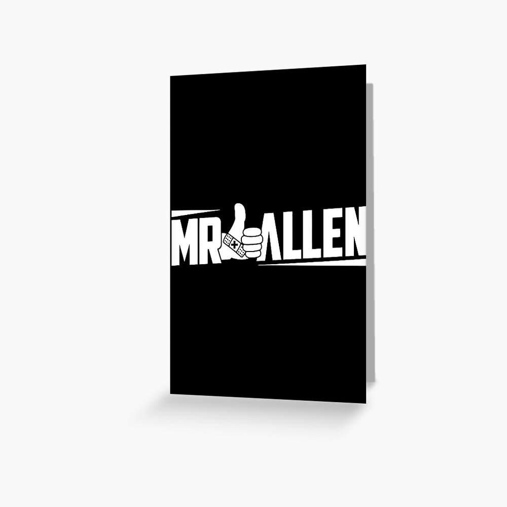 "Mrballen Merch Mr Ballen logo" Greeting Card for Sale by ShopyElFilali ...