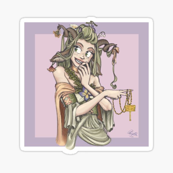 "Fearne" Sticker by LuckyCrisis | Redbubble