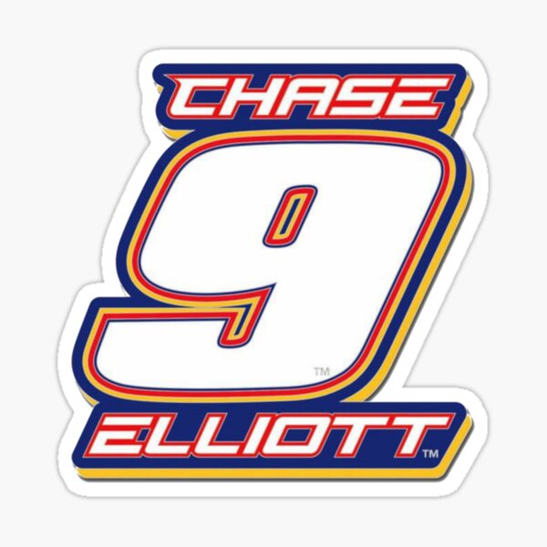 "Chase Elliot 9 NASCAR Logo| Perfect Gift" Sticker for Sale by nyjanisa ...