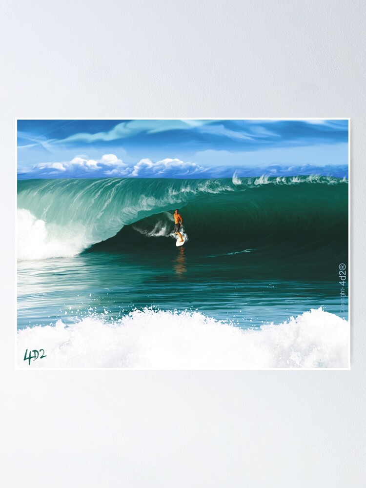 "IN MEMORY OF ANDY IRONS" Poster by 4d2SurfyArte | Redbubble